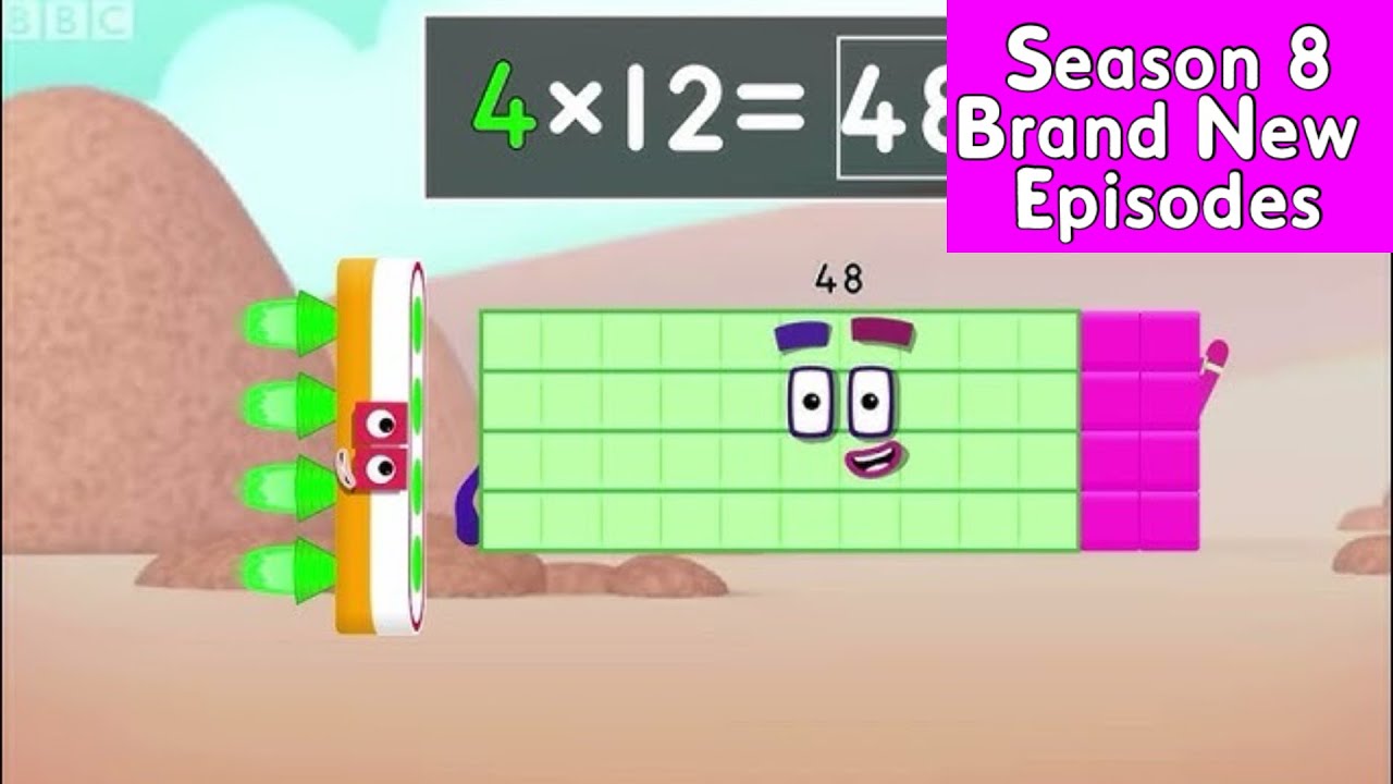 The super rectangles | S8 E3 | times tables |@Numberblocks - YouTube