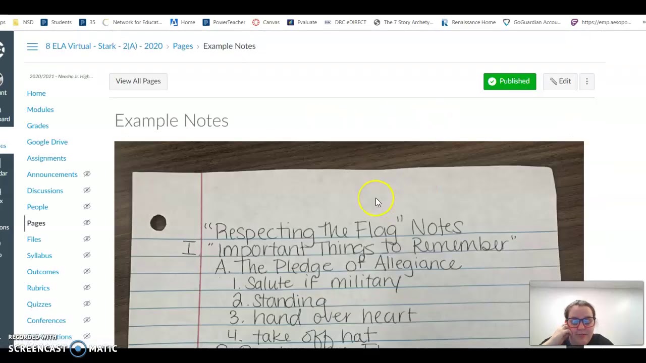 Note Taking Practice - YouTube