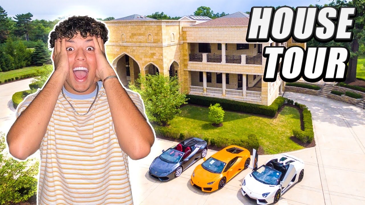 Reveal Of My New $5,000,000 House Tour (FULL TOUR) - YouTube