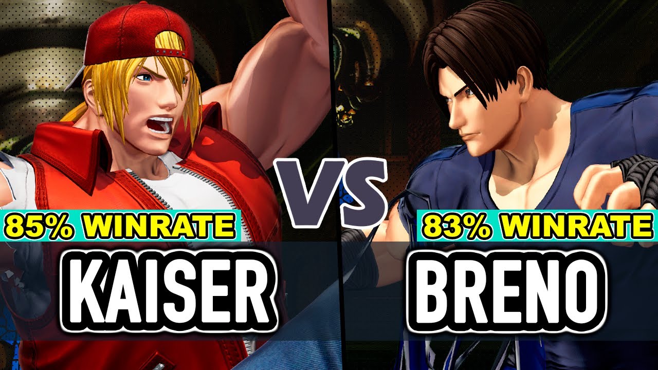 KOF XV KAISER (Terry/Kyo/Ryo) vs BRENO YAGAMI (Kim/K'/Iori) - YouTube