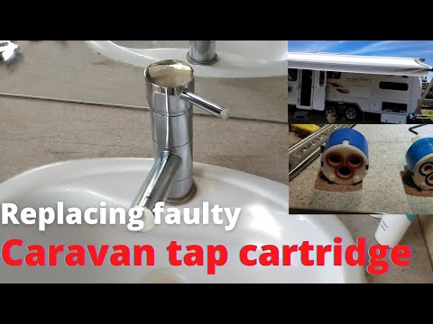🛠️ Caravan Bathroom Tap Repair | Replace Mixer Cartridge in Jayco ...
