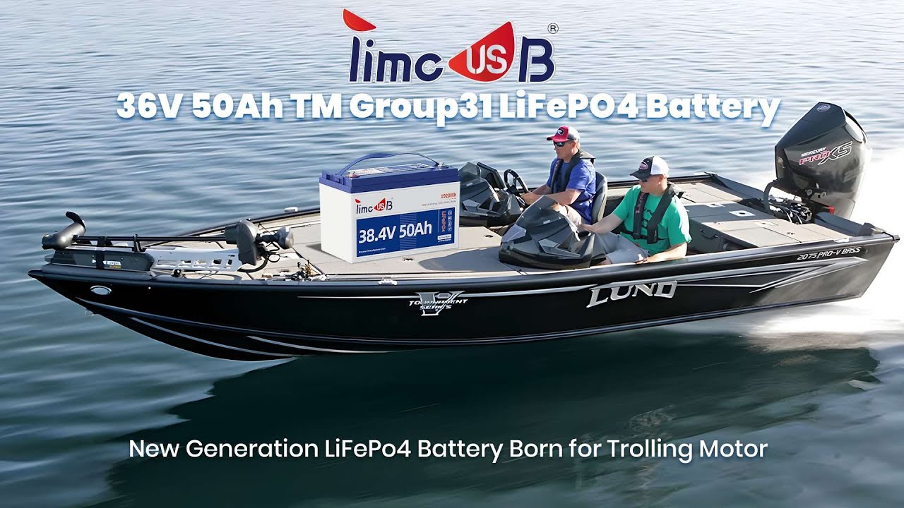 Timeusb 36V 50Ah TM Battery | Power Your Travel At Sea - YouTube