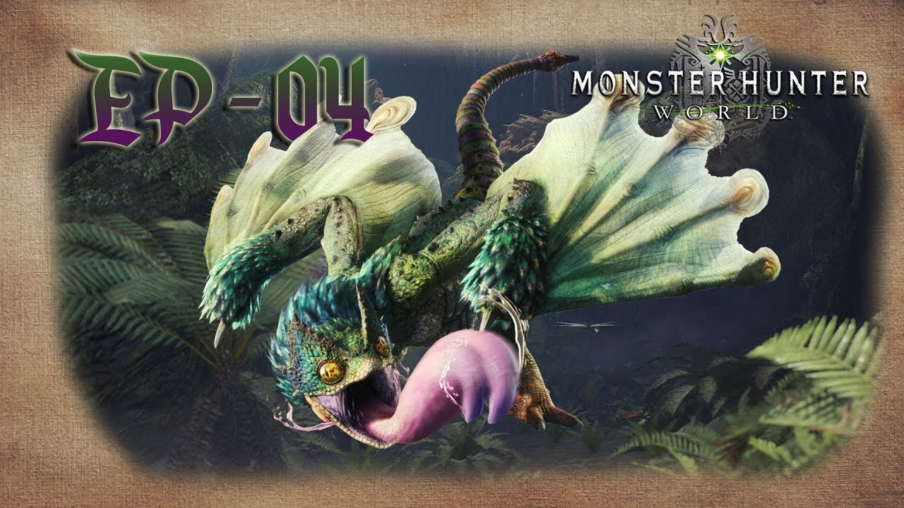 Let's Play Monster Hunter World - Ep 04 - Pukei Pukei - YouTube