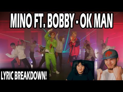 MINO FT. BOBBY - OK MAN SPECIAL PERFORMANCE (COUPLE REACTION | LYRIC ...