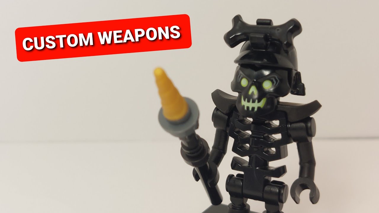 CUSTOM LEGO NINJAGO : AWAKENED WARRIOR WEAPONS - YouTube