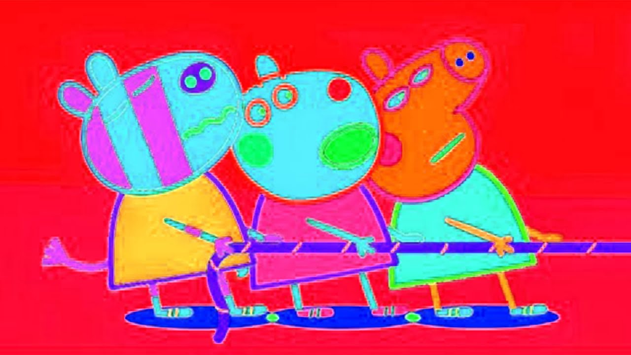 Peppa Pig Tug Of War | Peppa Pig Video Different Special Effects - YouTube