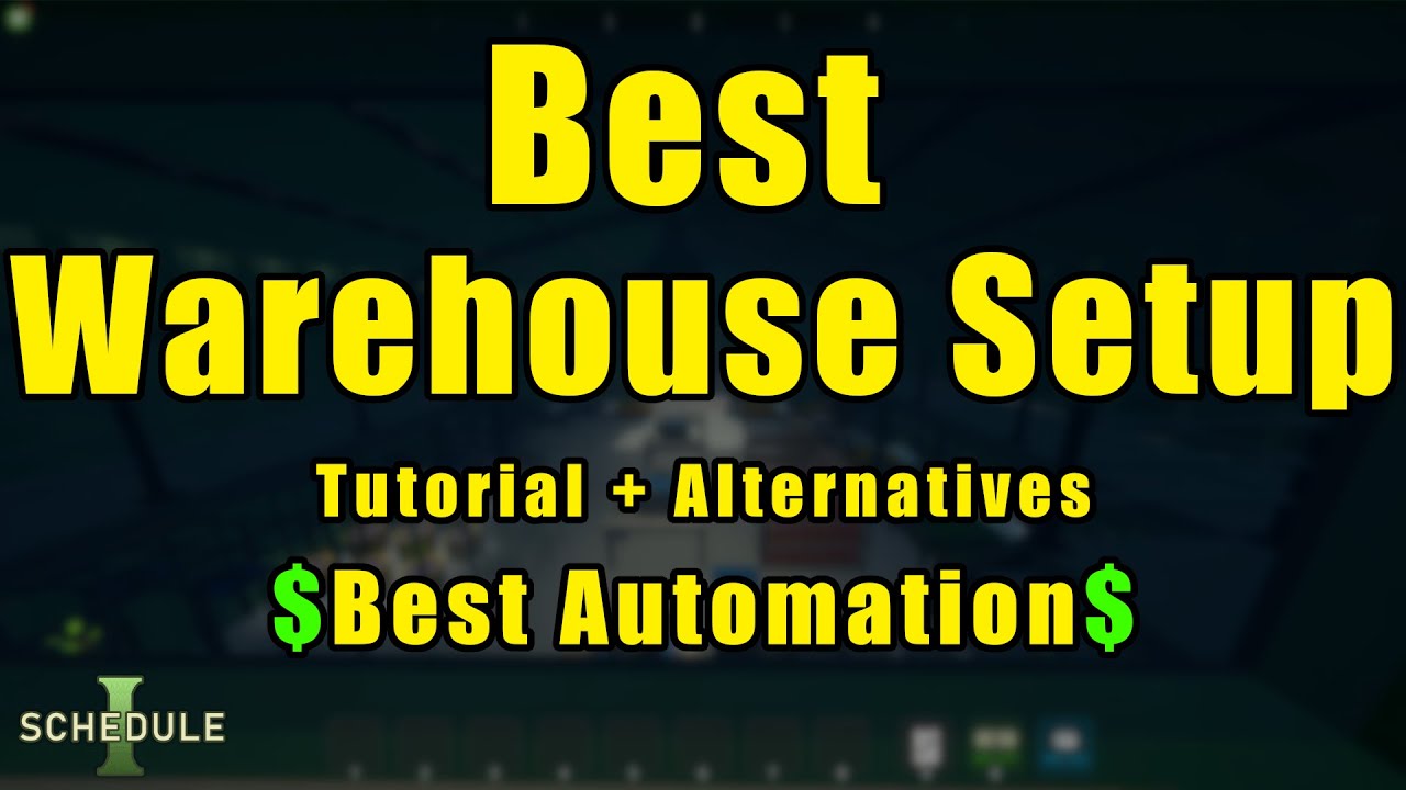 BEST Warehouse Setup // Best Automation Setup // Best Mix // Tutorial ...