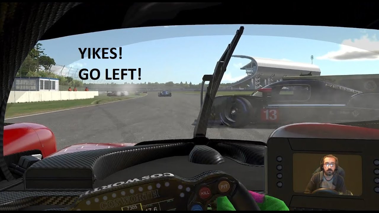 iRacing Motorsport Simulator - Dallara P217 (LMP2) - Hockenheimring GP ...