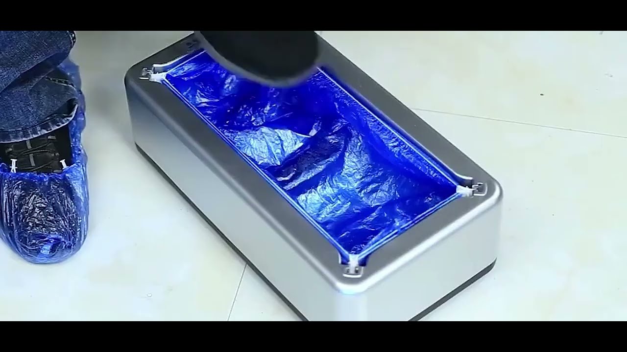 COVER EASE+ Automatic Shoe Cover Dispenser - YouTube