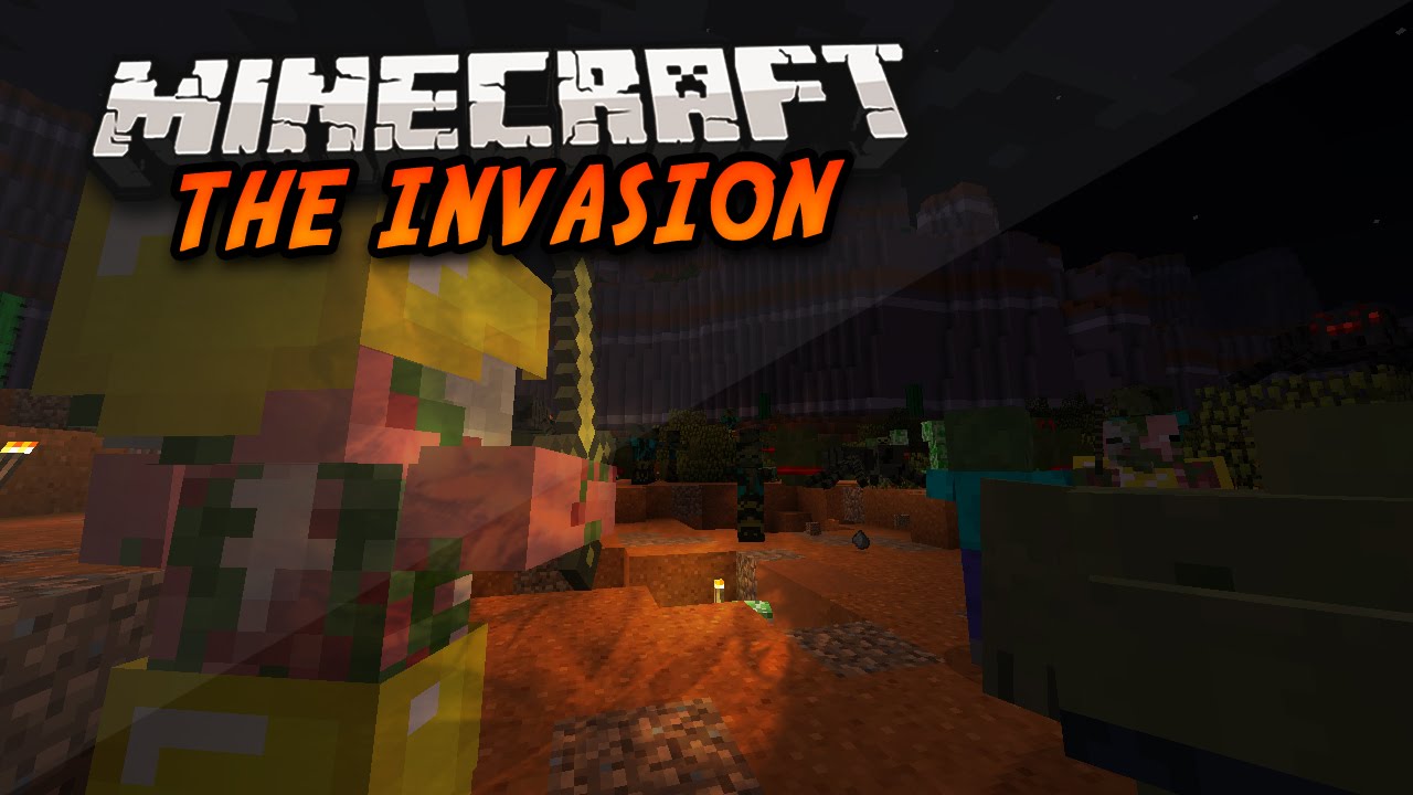 Minecraft | THE INVASION! WITH GUNS! (The End of the World?!) | Mod ...