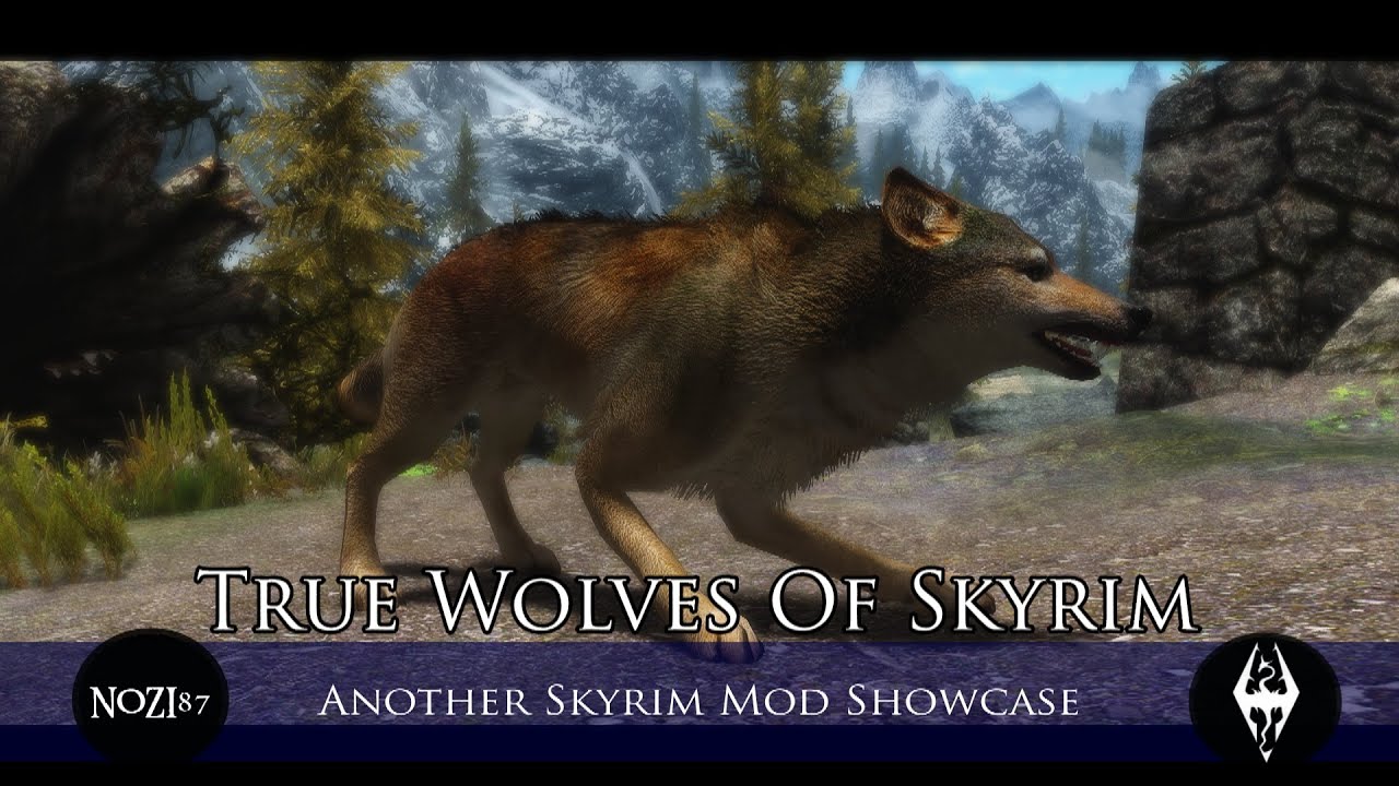 Skyrim true wolves of skyrim - baggost