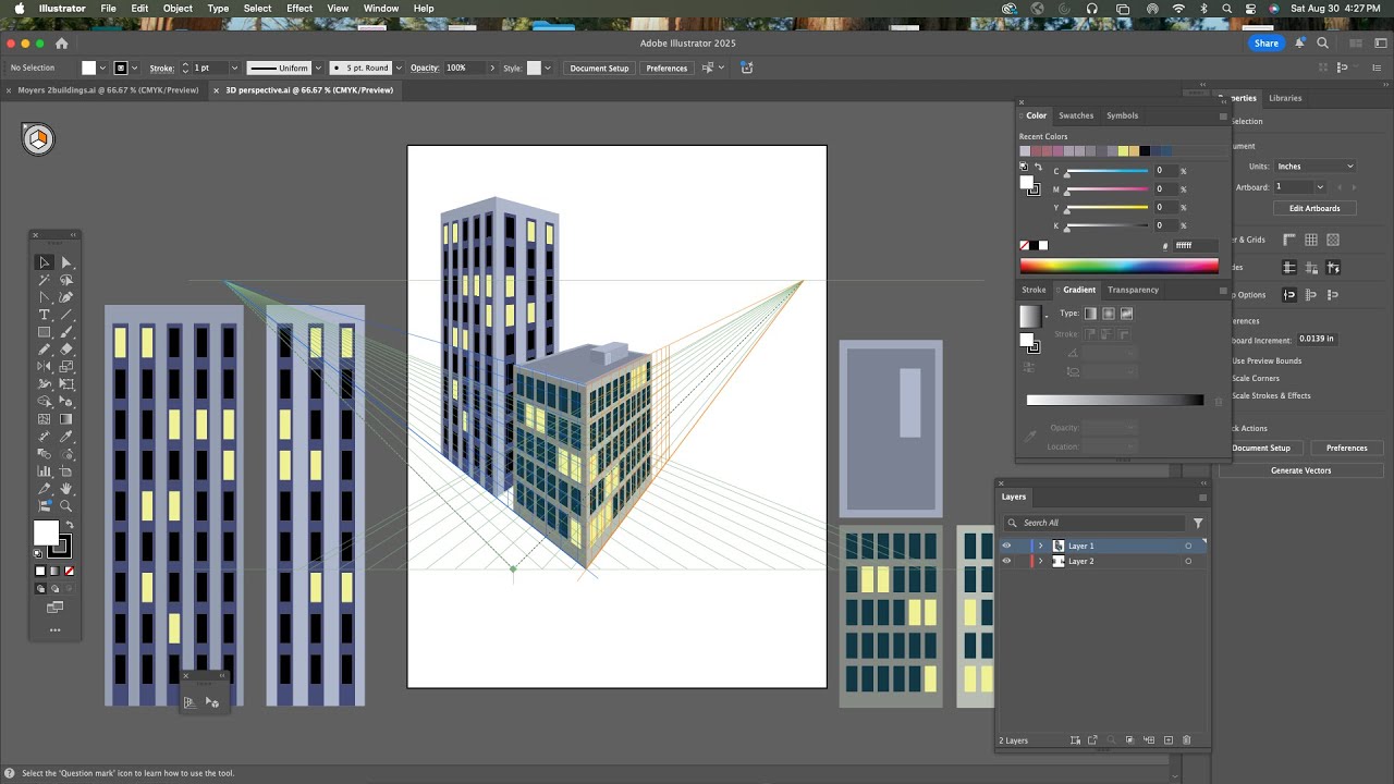 Perspective Grid Tool Tutorial - YouTube