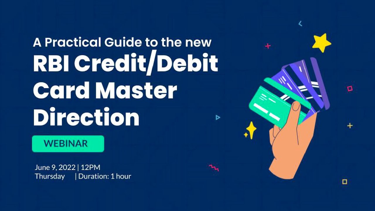 The new RBI Credit/Debit Card Master Direction - EXPLAINED - YouTube