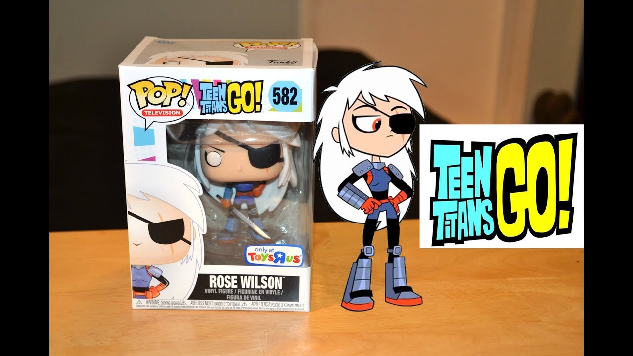 Toys R Us Exclusive TEEN TITANS GO ROSE WILSON FUNKO POP FIGURE ...