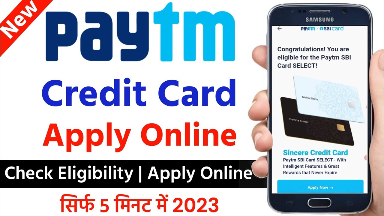 paytm credit card apply online-paytm sbi credit card apply-paytm sbi ...