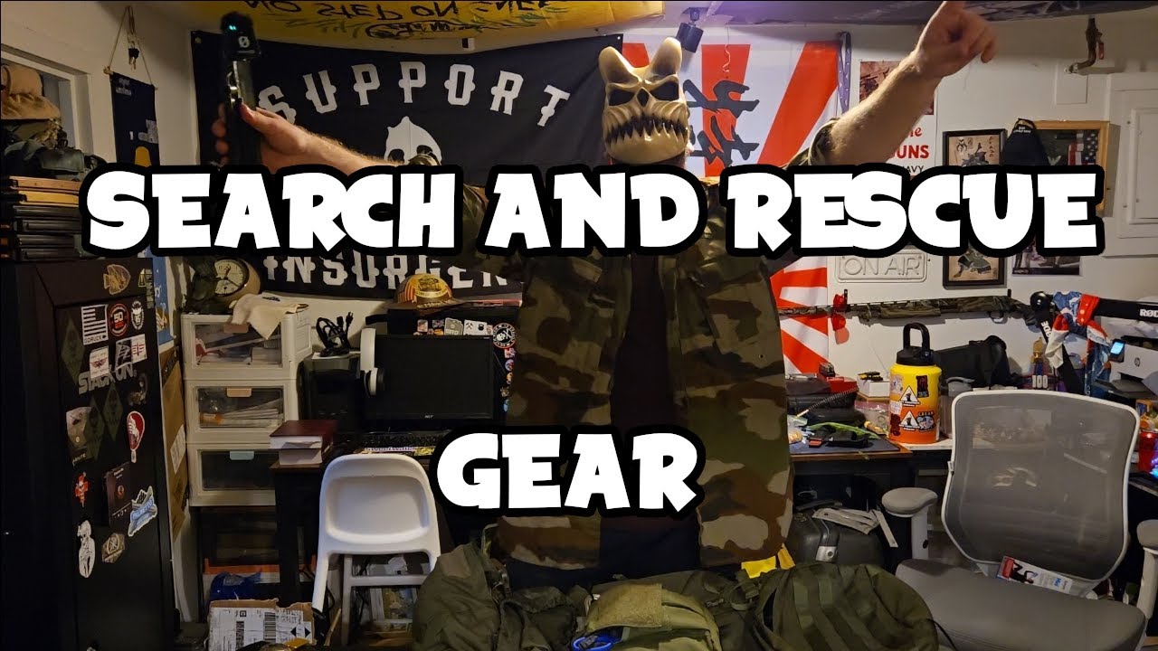 Search And Rescue Gear loadout - First SAR training event. - YouTube