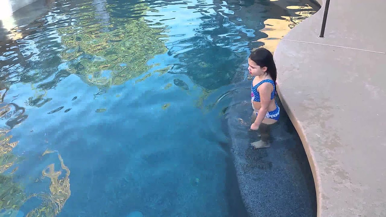 Ava swimming - YouTube
