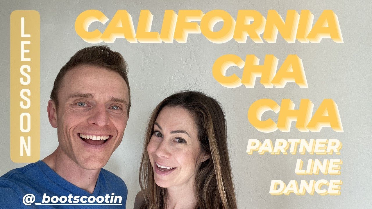 CALIFORNIA CHA CHA - Partner Line Dance LESSON - YouTube