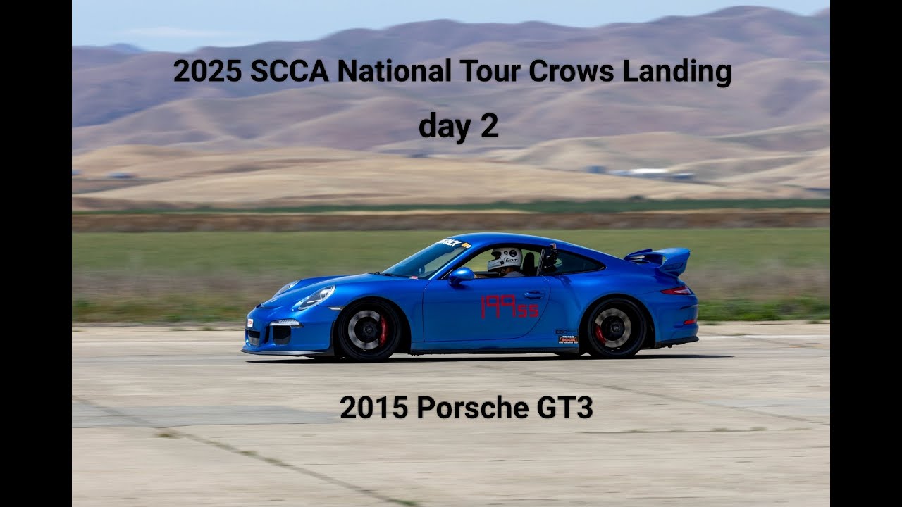 Winner, 2025 SCCA National Tour Crows Landing, day 2, driving 2015 ...