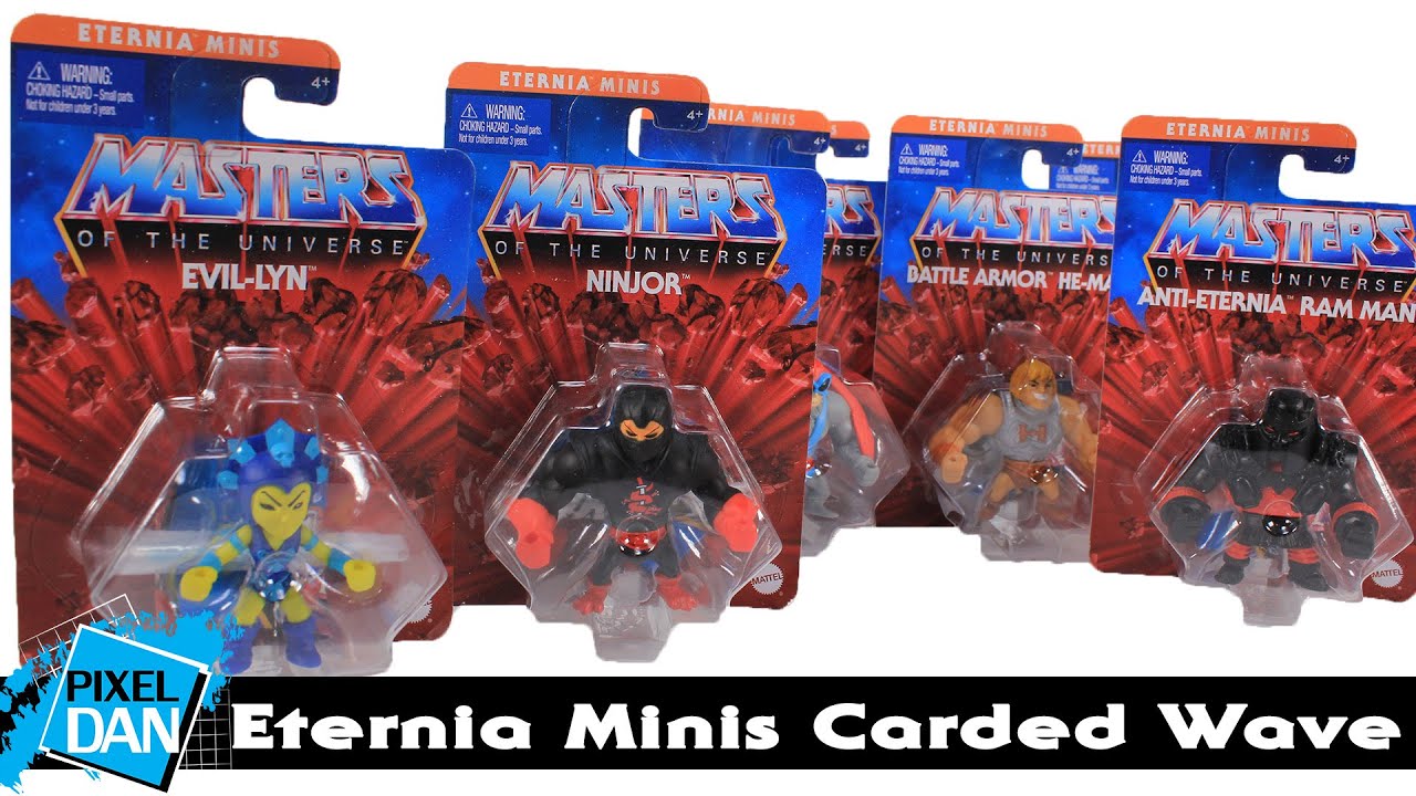 MOTU Eternia Minis Wave 4 Full Figures Review | Masters of the Universe ...