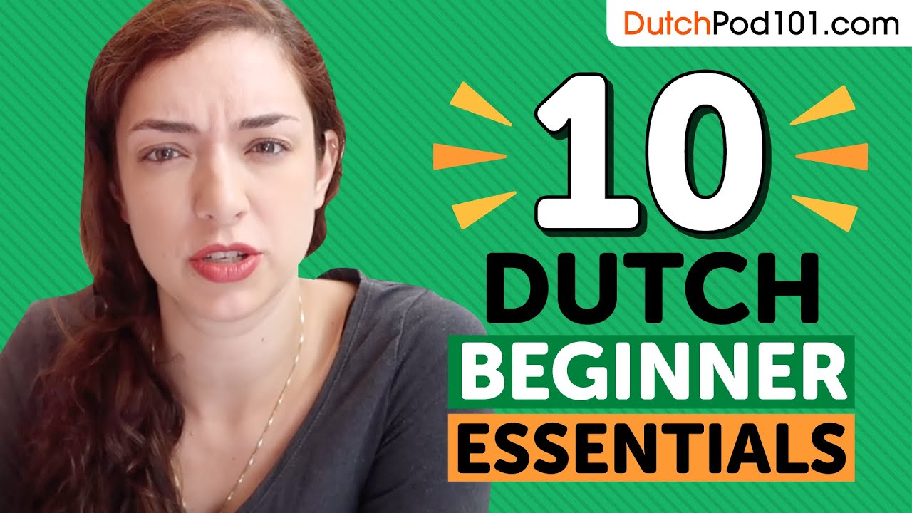 Learn Dutch: 10 Beginner Dutch Videos You Must Watch - YouTube