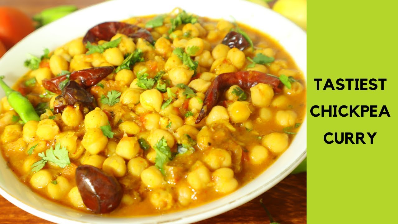 Cholay Masala RESTAURANT-STYLE | Vegan Chickpea Curry | Chana Masala ...