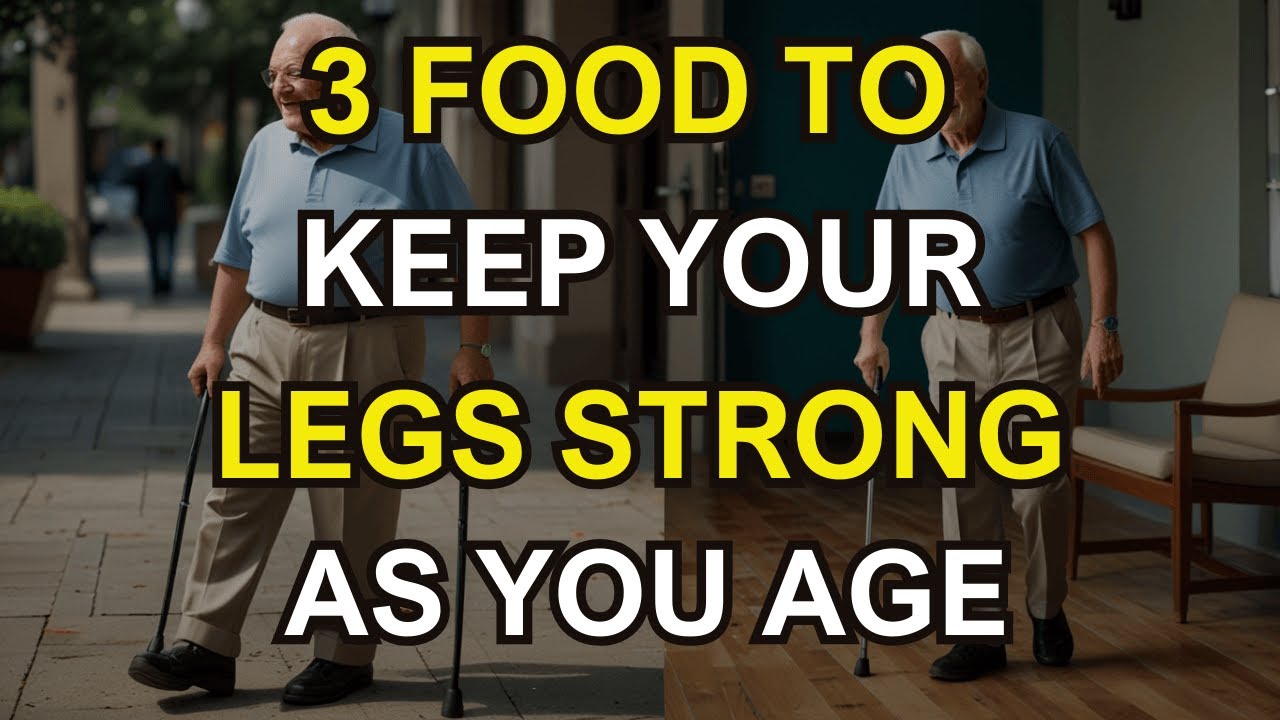 WARNING Your Legs Fade First! Seniors MUST Eat These 3 Foods to Keep ...