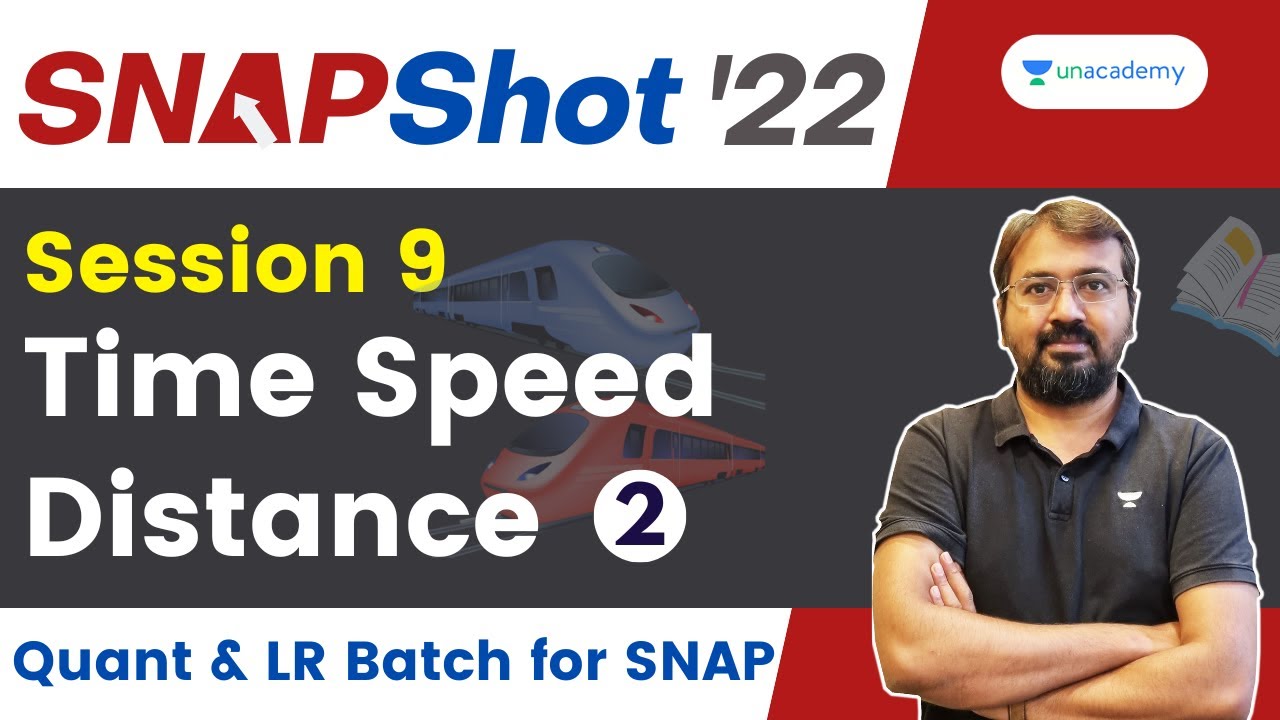 SNAP Shot Batch | SNAP 2022 | Session 8 | Time Speed Distance - Part II ...