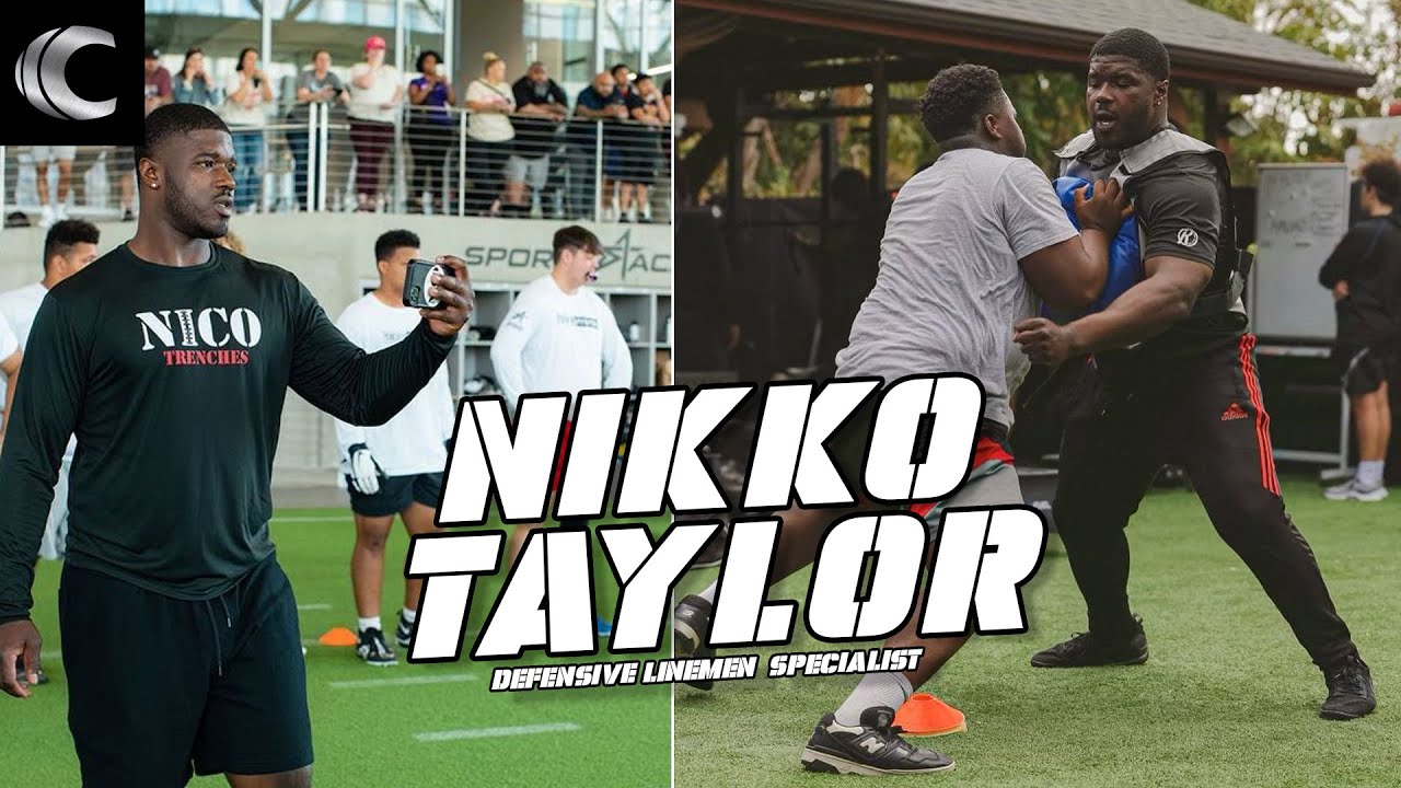 Defensive Line Specialist Nikko Taylor brings his Skills back home ...