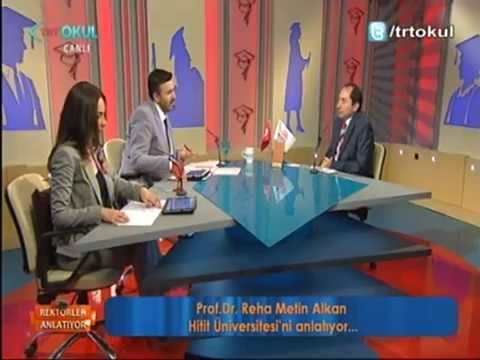 Rektörümüz TRT OKUL'da Yayınlanan \