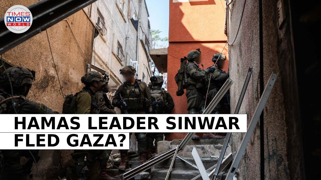 Reports Suggest Hamas Leader Sinwar Fled Gaza, Possibly with Hostages ...