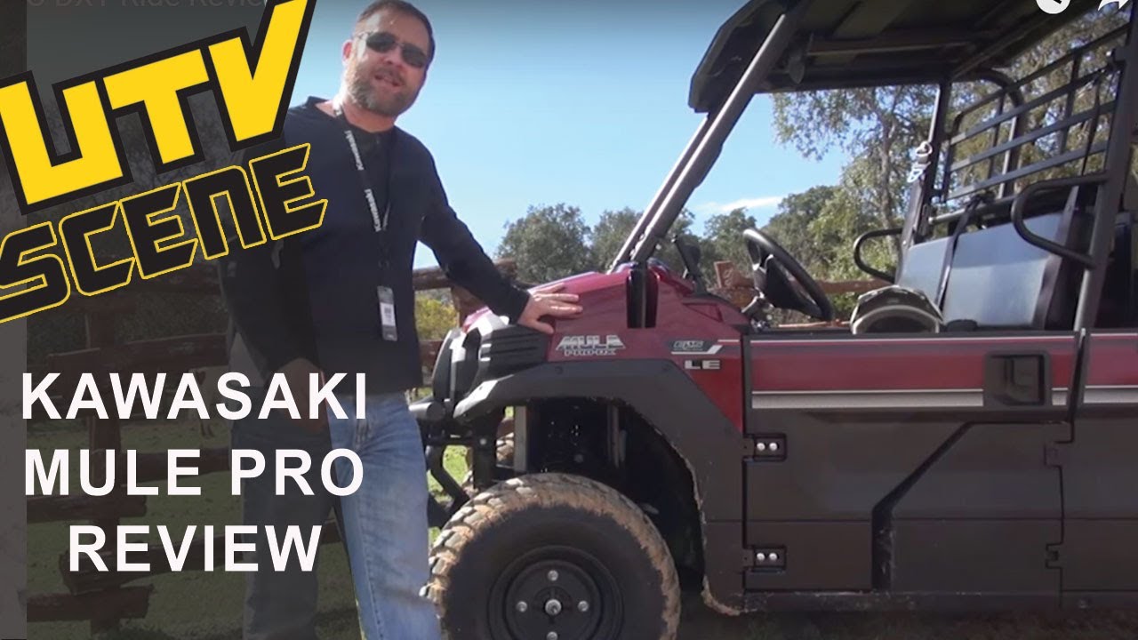 Kawasaki Mule PRO DXT Ride Review - YouTube