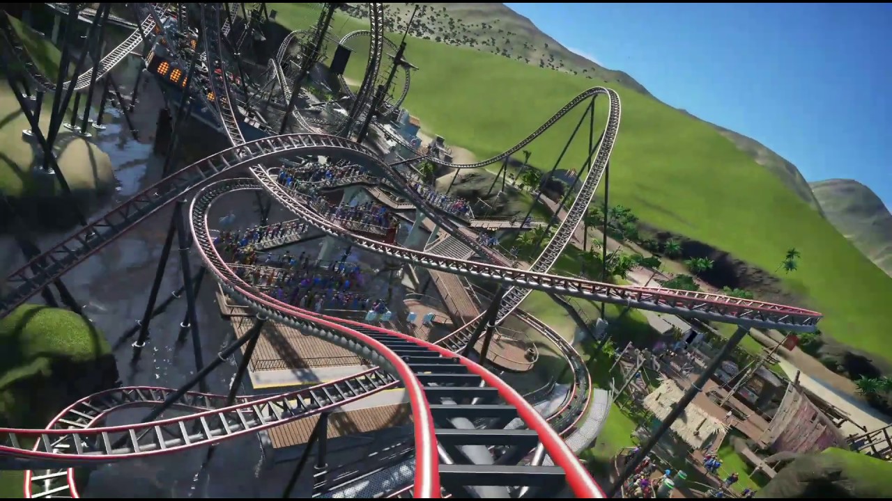 The Pirate King - Planet Coaster POV Pirates of the Caribbean Roller ...