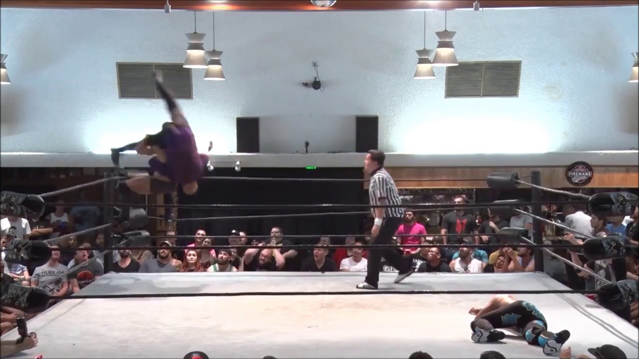 avalanche double under hook Canadian destroyer - YouTube