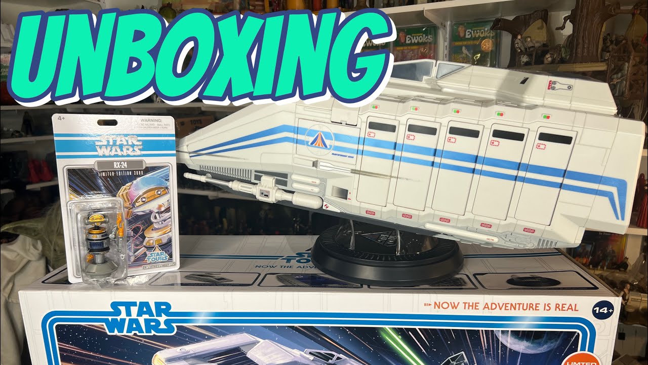 D23 Star Tours Starspeeder 3000 Unboxing And Review - YouTube