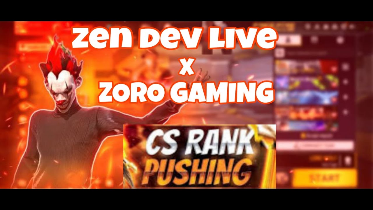 ZEN DEV LIVE x ZORO GAMING || LIVE CSR PUSSING|| FUCKING HACKERS🤬|| #FREEFIRE #FREEFIREMAX #ff ...