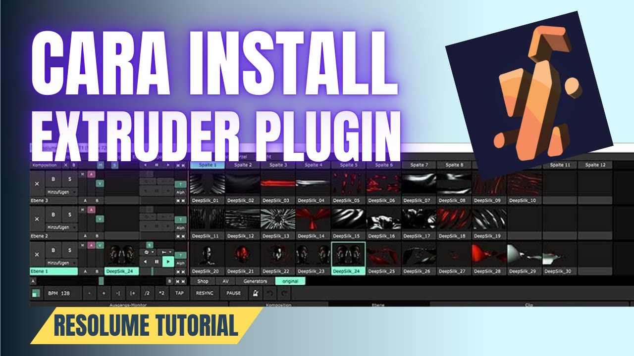 How to Install Extruder Plugin Resolume || Cara Install Resolume Plugin ...