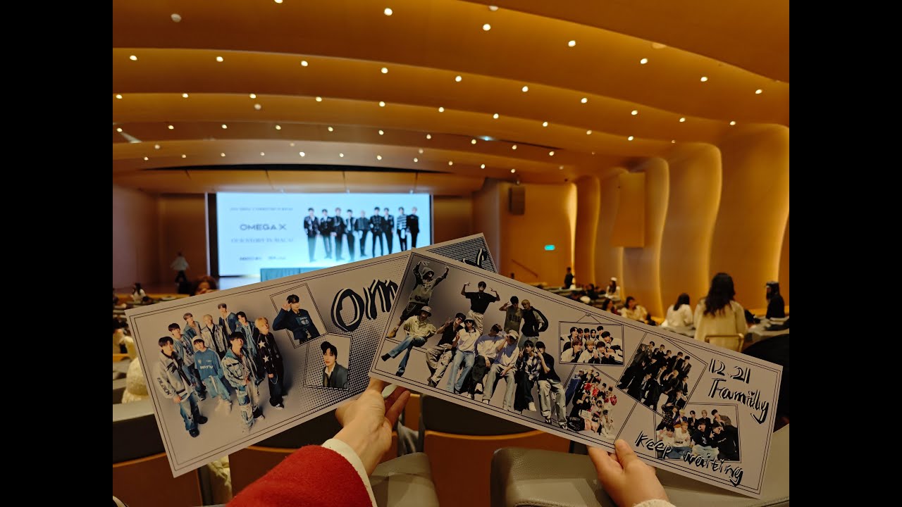 【OMEGA X】Vlog之OMEGA X澳门FM（OMEGA X Fan Meeting in Macau Vlog） - YouTube