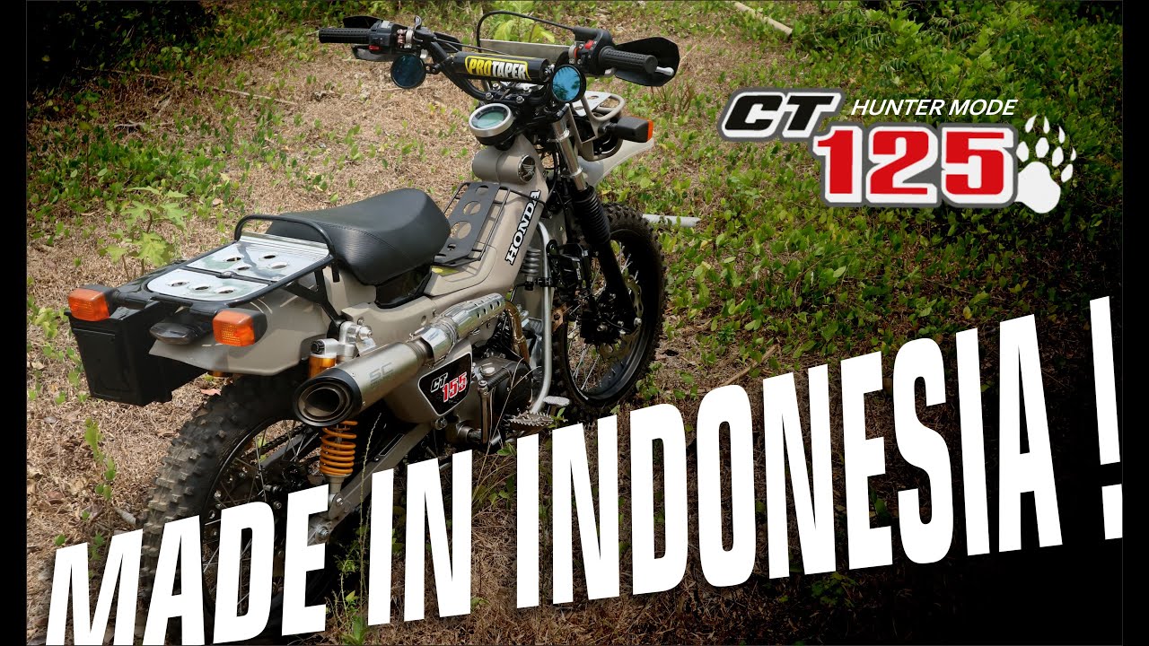 MODIFIKASI HONDA KARISMA JADI CT125 - YouTube