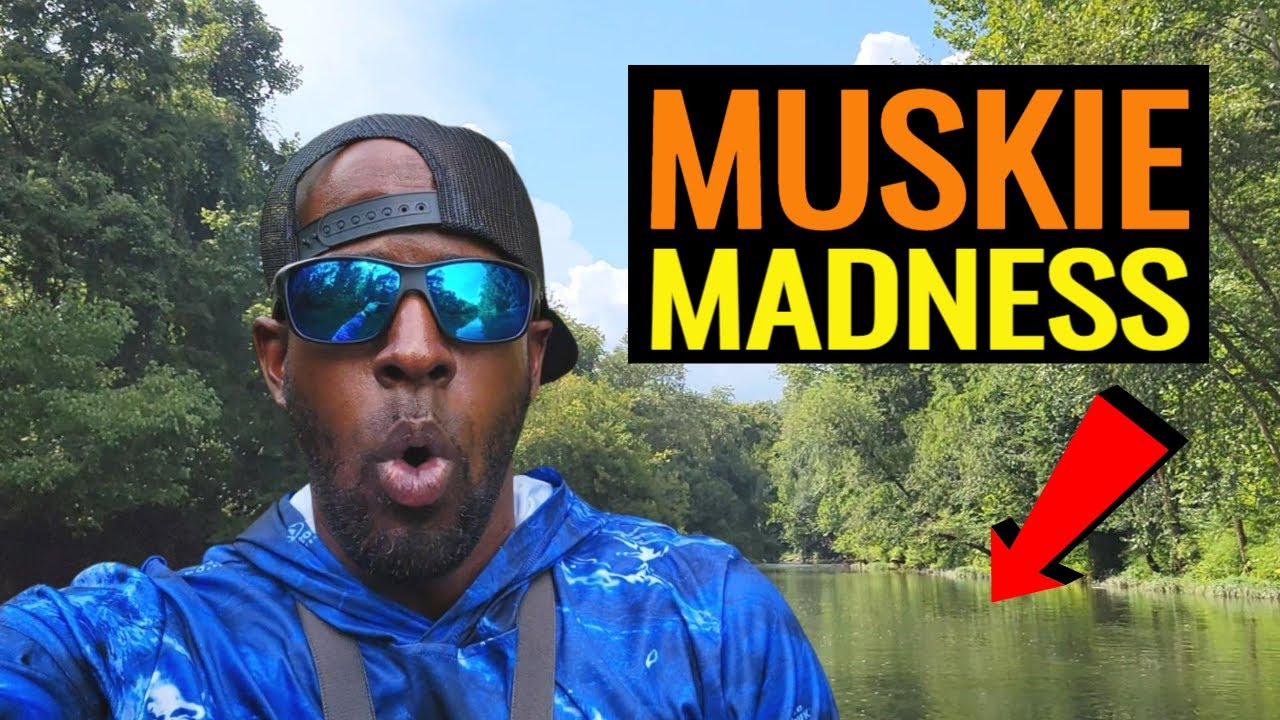 MUSKIE MADNESS Fishing the Collins River - YouTube