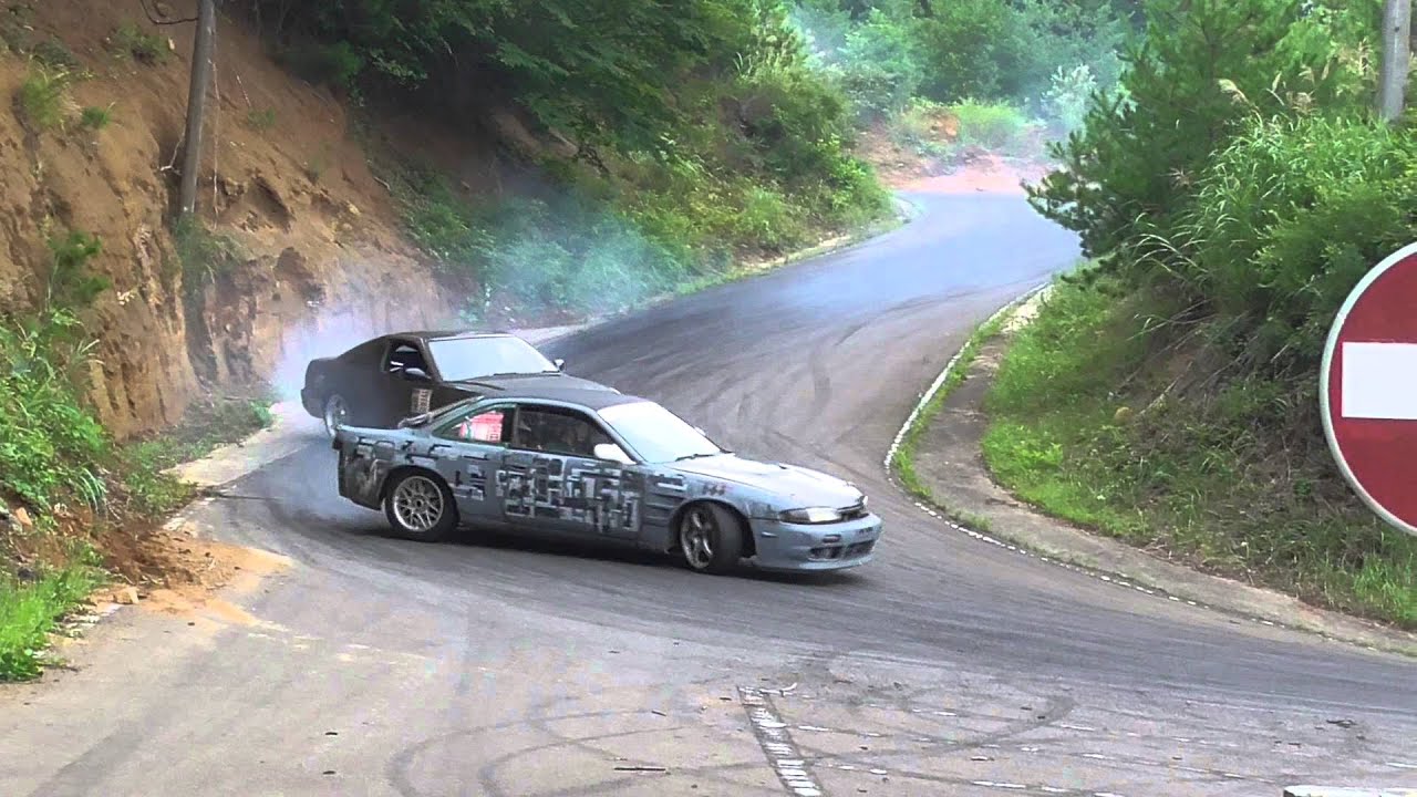 Ebisu 2014 - Touge course first corner - YouTube