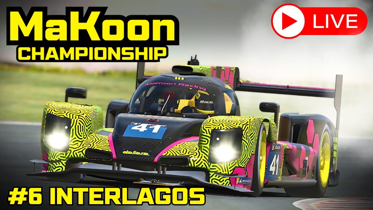 MaKoon Multiclass Meisterschaft! | Runde 6 Interlagos | iRacing ...