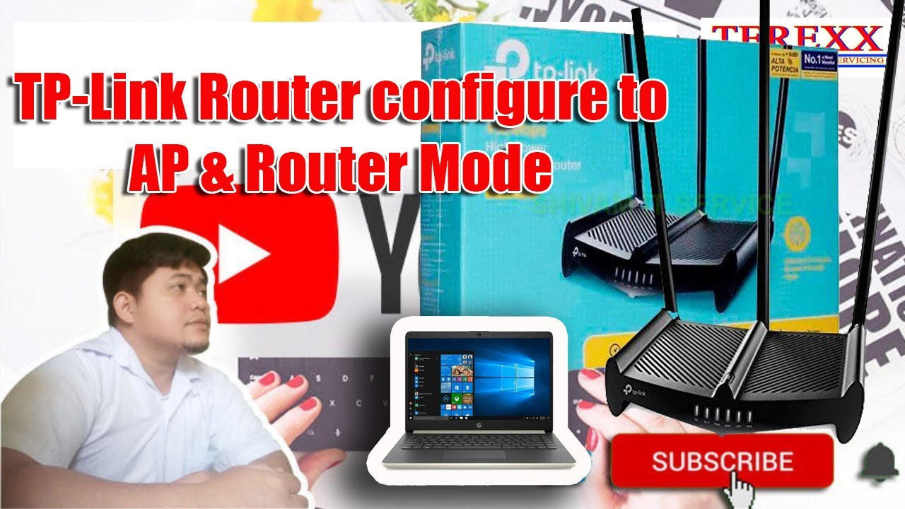 TP-Link Router configure to AP & Router Mode - YouTube