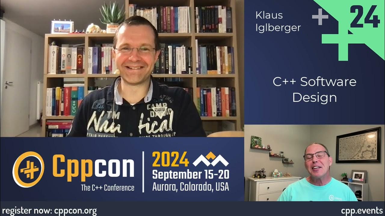 Interview With Klaus Iglberger (C++ Software Design) - CppCon 2024 - YouTube