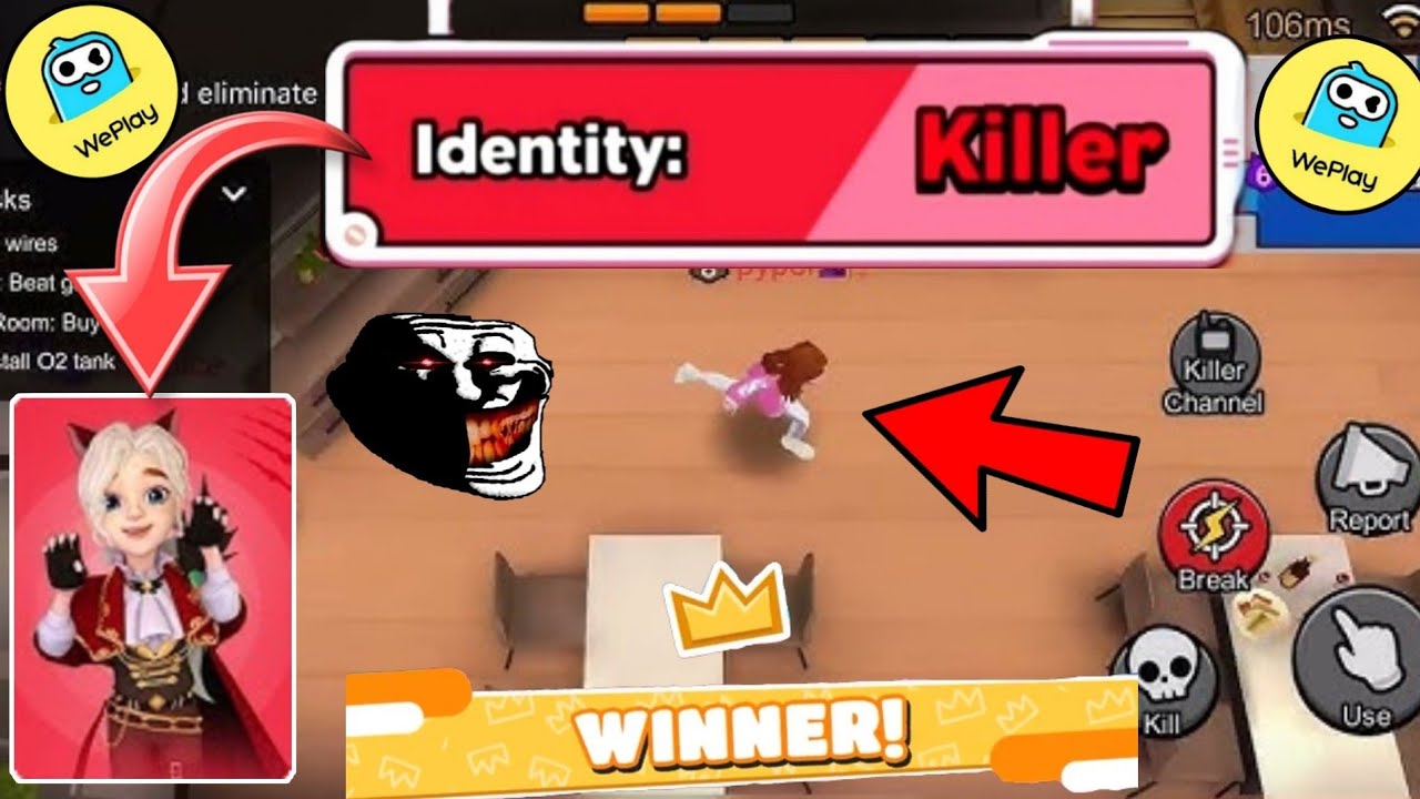 WePlay Space Werewolf I am Killer Win Game Weplay - YouTube