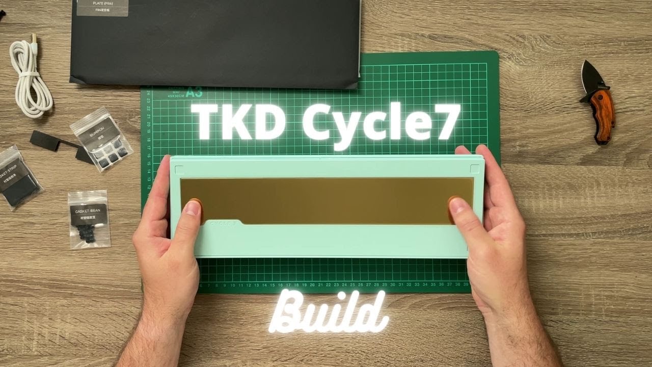 TKD Cycle7 Build - tastatura za poželeti!!!😎😎😎 - YouTube
