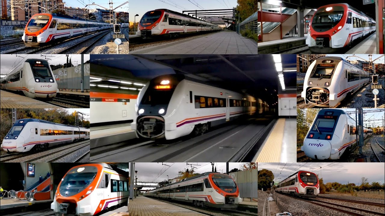 Trenes de viajeros RENFE operadora : Civia 465 Cercanías Madrid + MD ...