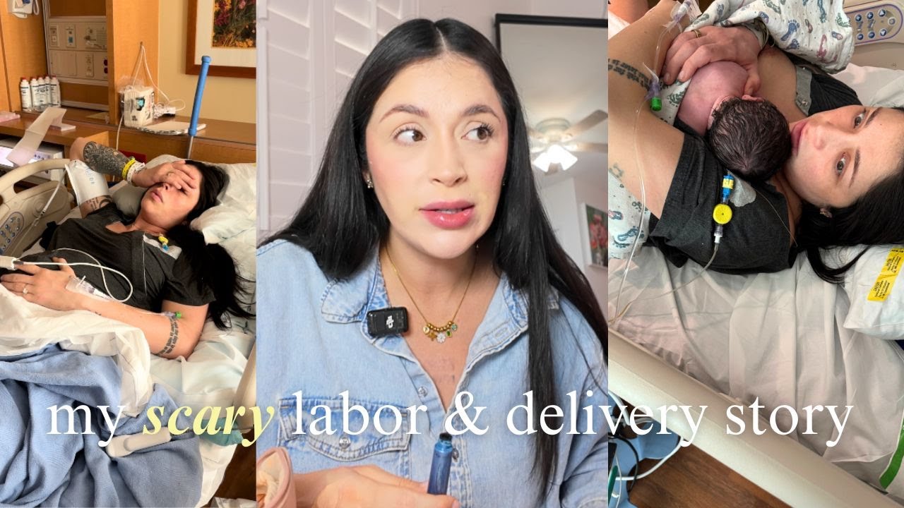 my SCARY labor & delivery experience | unknown emergency + failed ...
