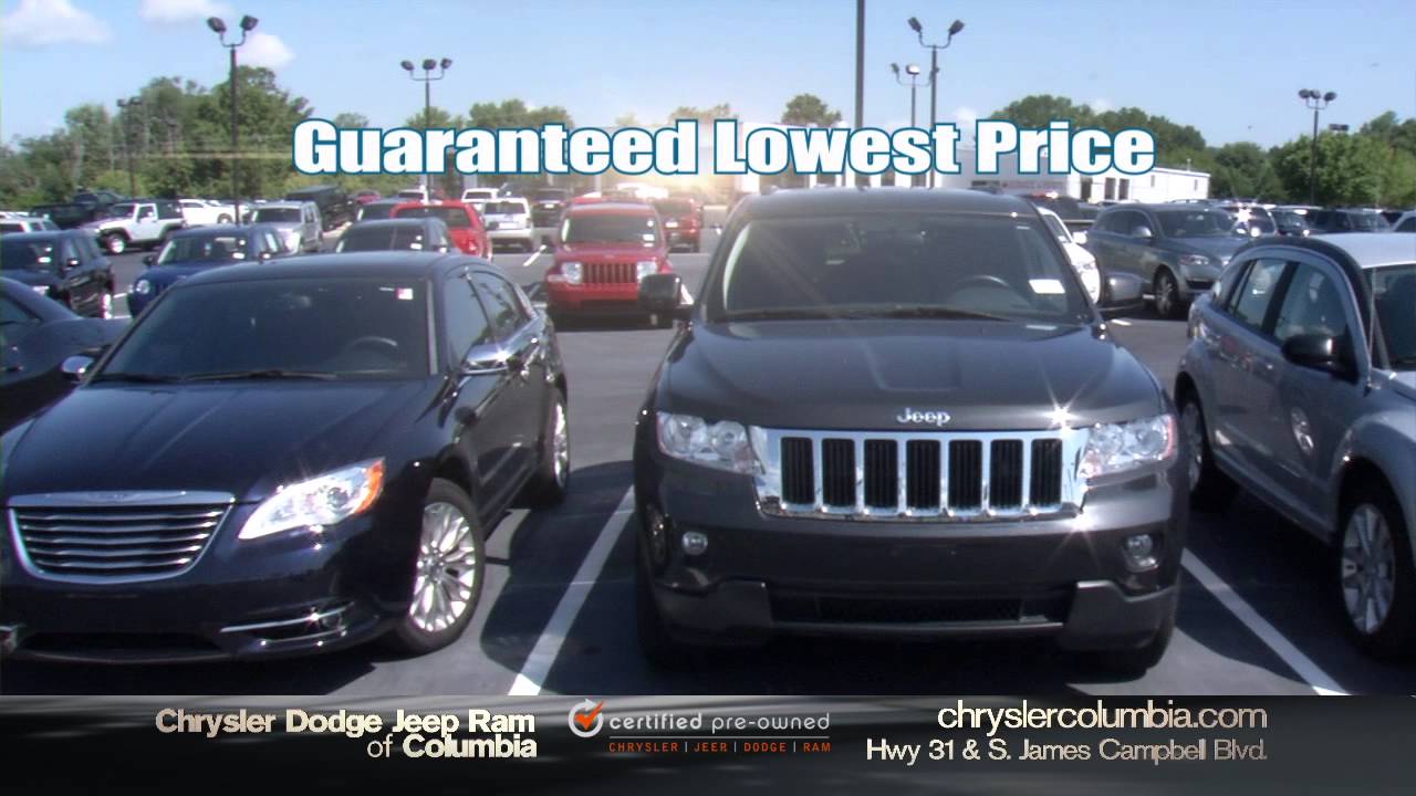Columbia Chrysler Dodge Jeep Ram Fiat - YouTube