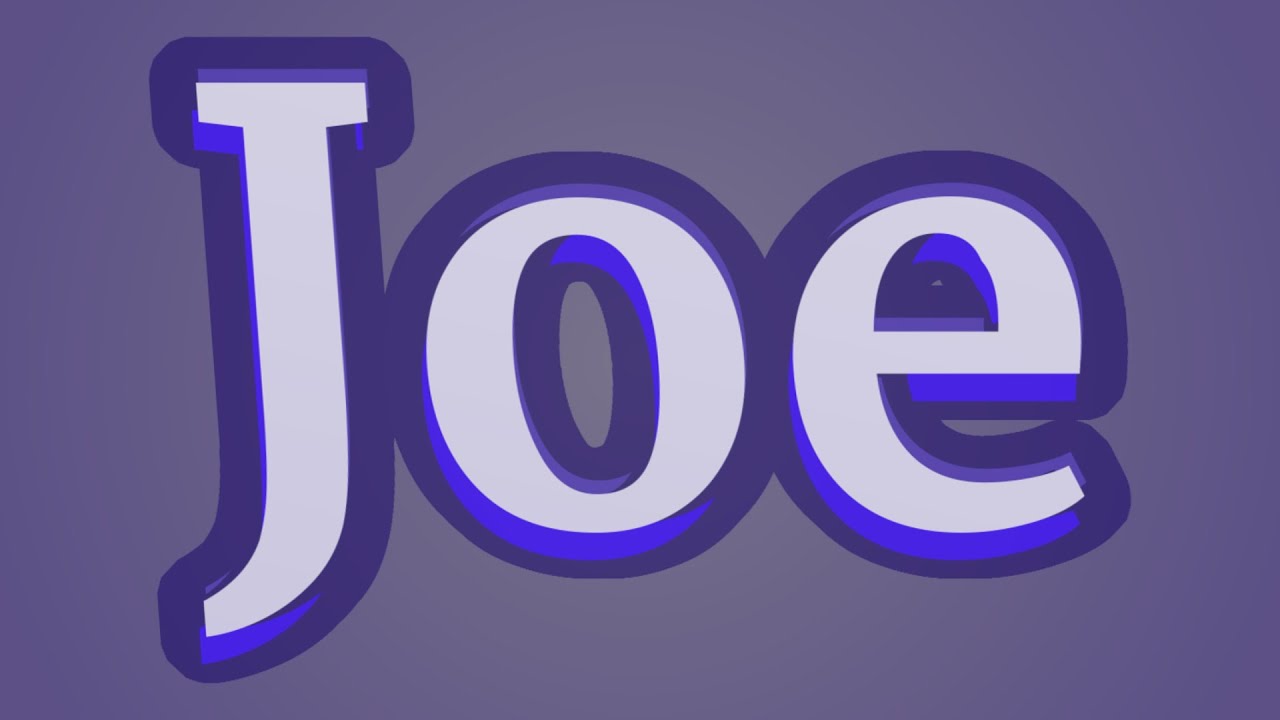 JOE pronunciation • How to pronounce JOE - YouTube